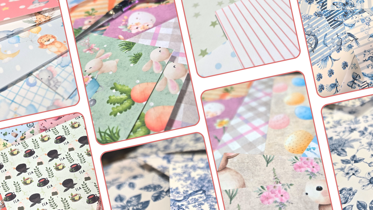 Unique Scrapbook Papers and Creative Journaling Finds – Whimsy and Paper